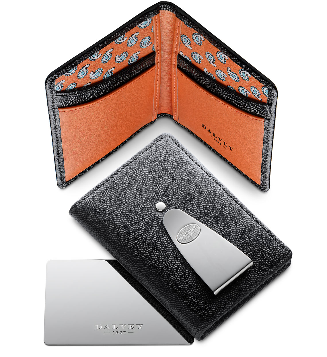 dark orange wallet