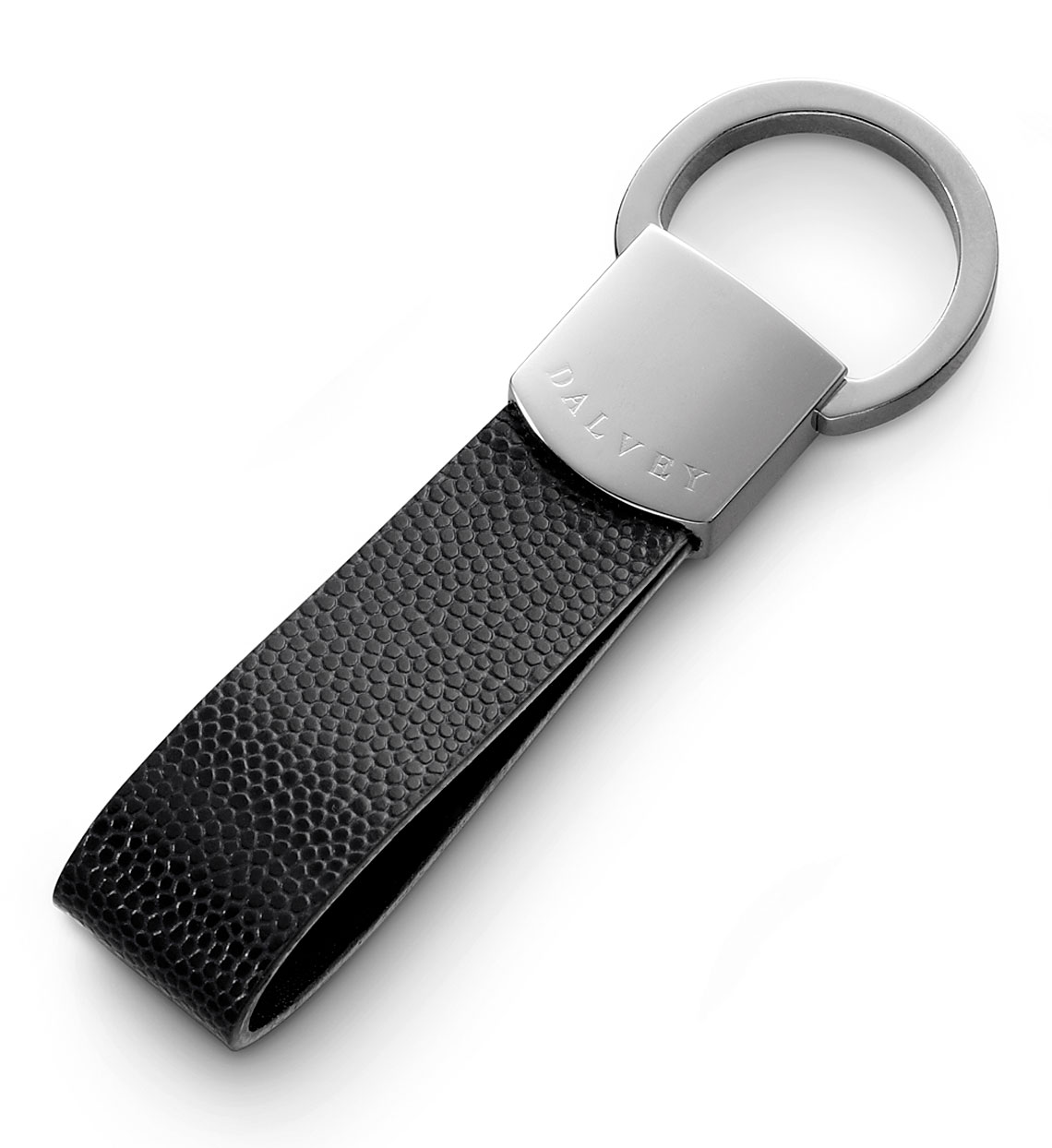 Metro Keyring Black Caviar - Dalvey